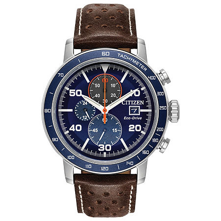 Click here for Citizen Eco-Drive Mens Chronograph Brycen Chestnut... prices
