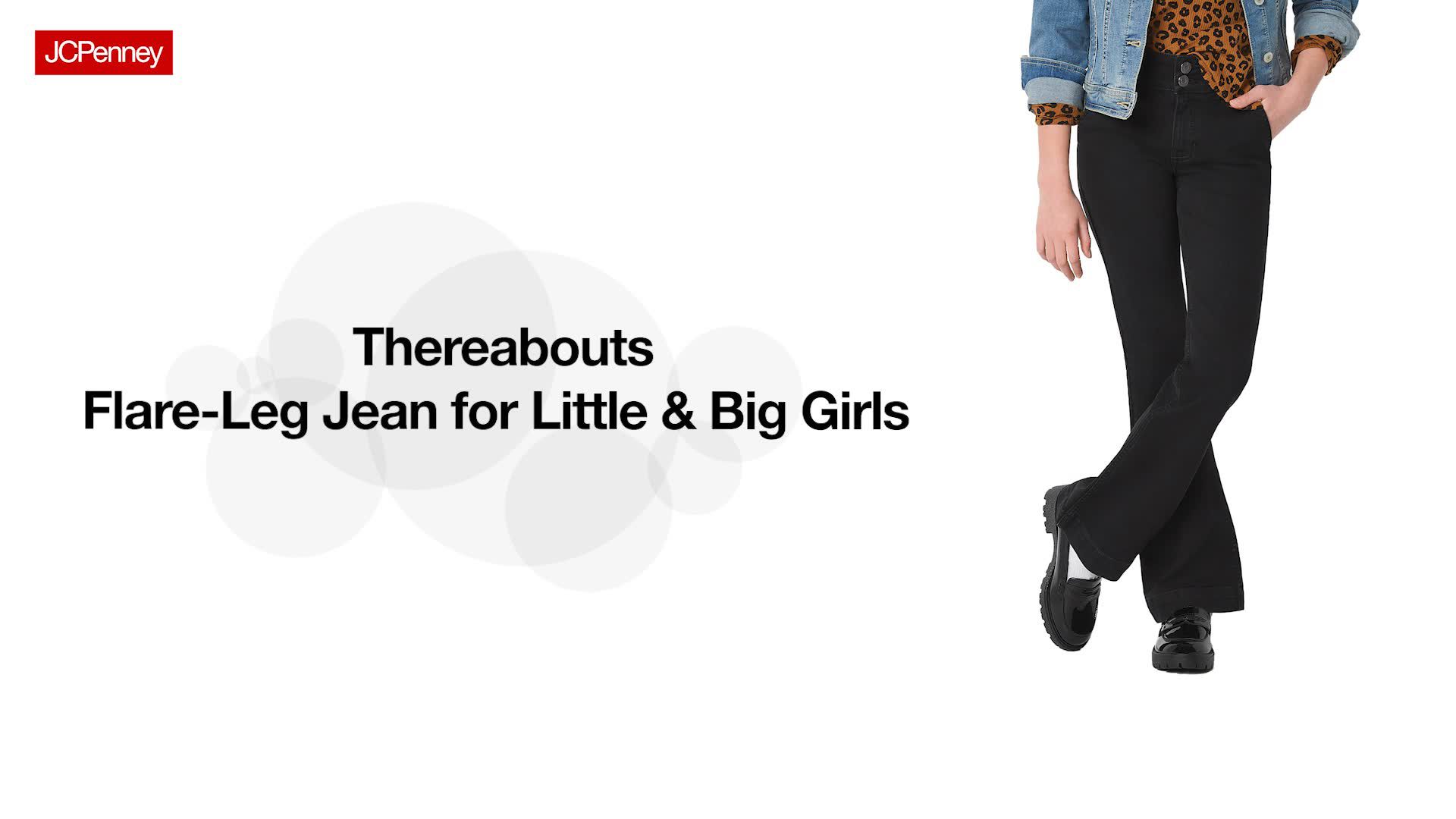 Thereabouts Little & Big Girls Flare Leg Jean - JCPenney