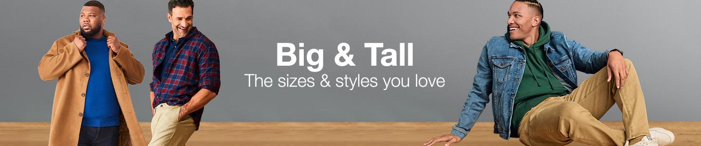 Men's Big & Tall Clothing | Big & Tall Apparel | JCPenney