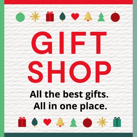 Gift Shop. All the best gifts. All in one place