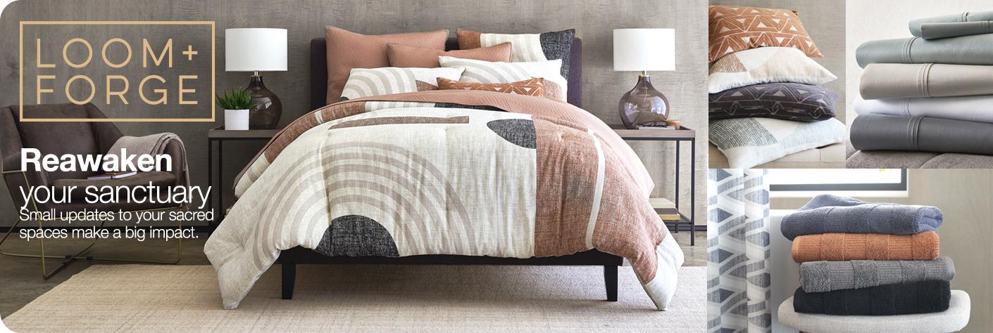 Loom+Forge | Modern Bedding, Rugs, Bath, Dinnerware | JCPenney