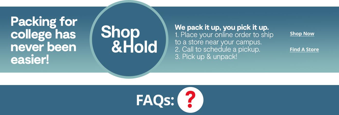 shop and hold