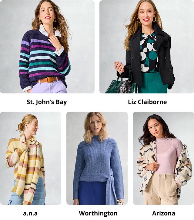 Jcpenney's women's tops store