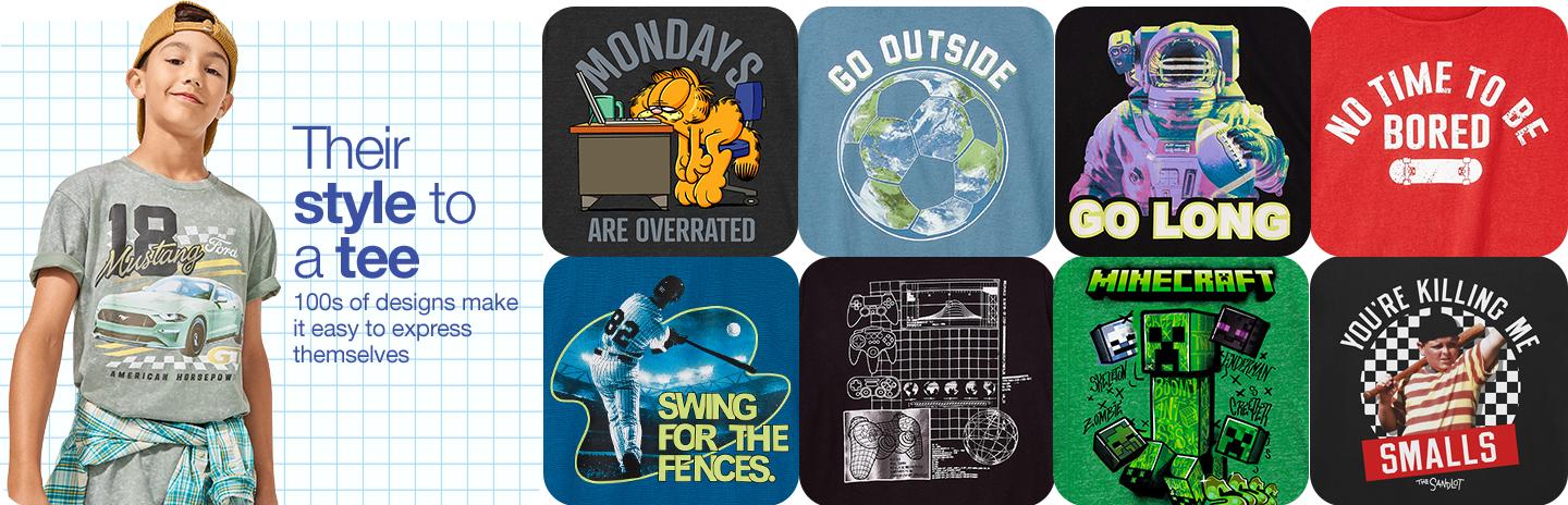 Boys' Tops & Shirts | Graphic Tees & Hoodies | JCPenney